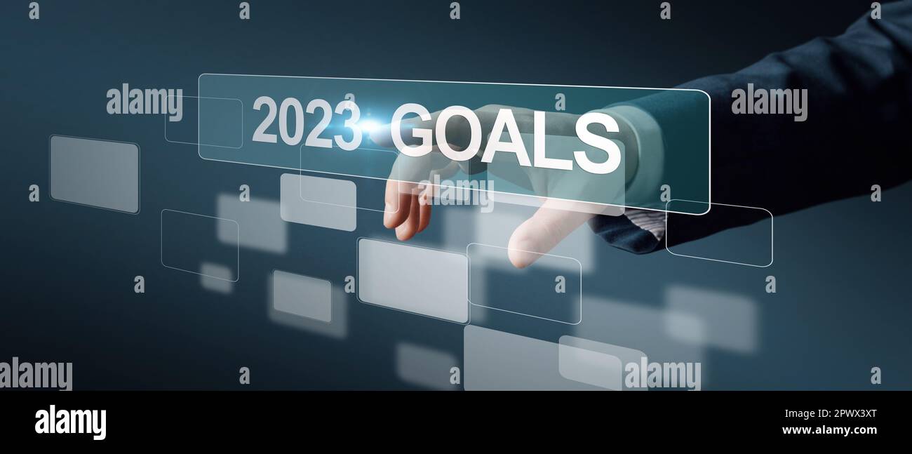 Creative design concept for the new year festival 2023 Stock Photo - Alamy