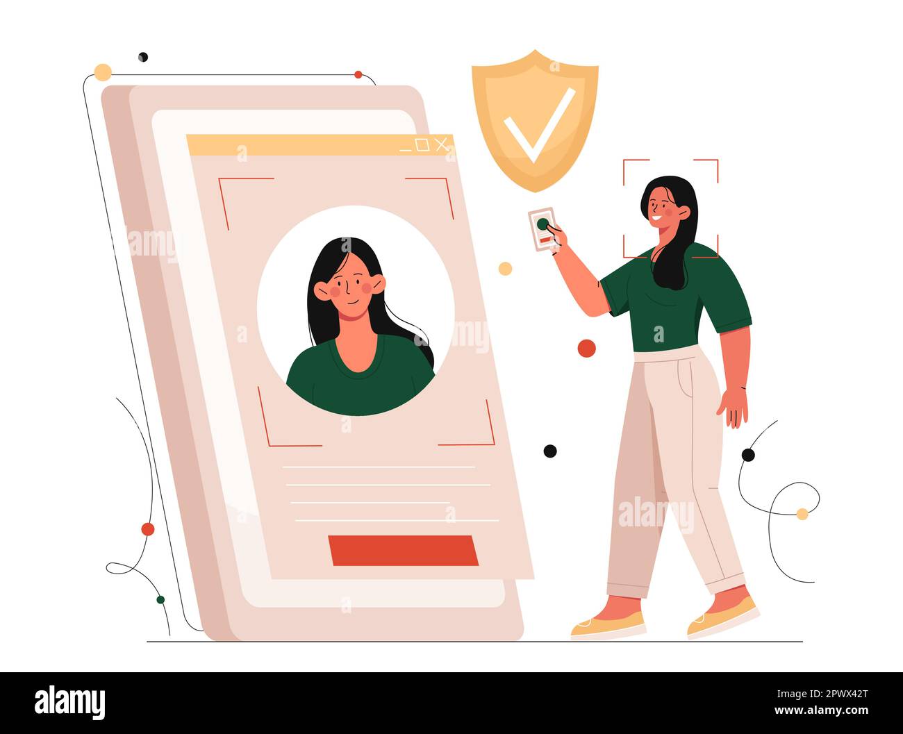 Face id Cut Out Stock Images & Pictures - Alamy