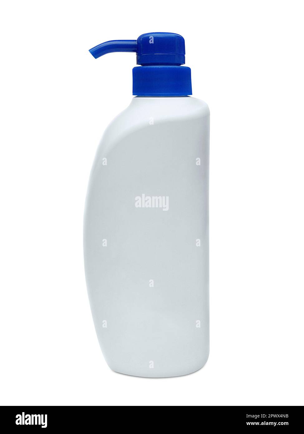 blank shampoo bottle on white isolated background Stock Photo - Alamy
