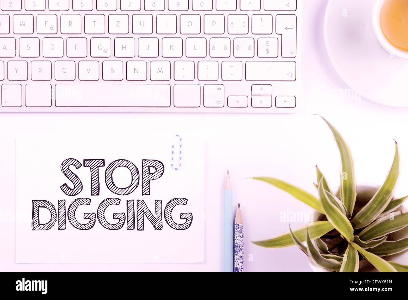 Inspiration showing sign Stop Digging, Internet Concept Prevent Illegal ...
