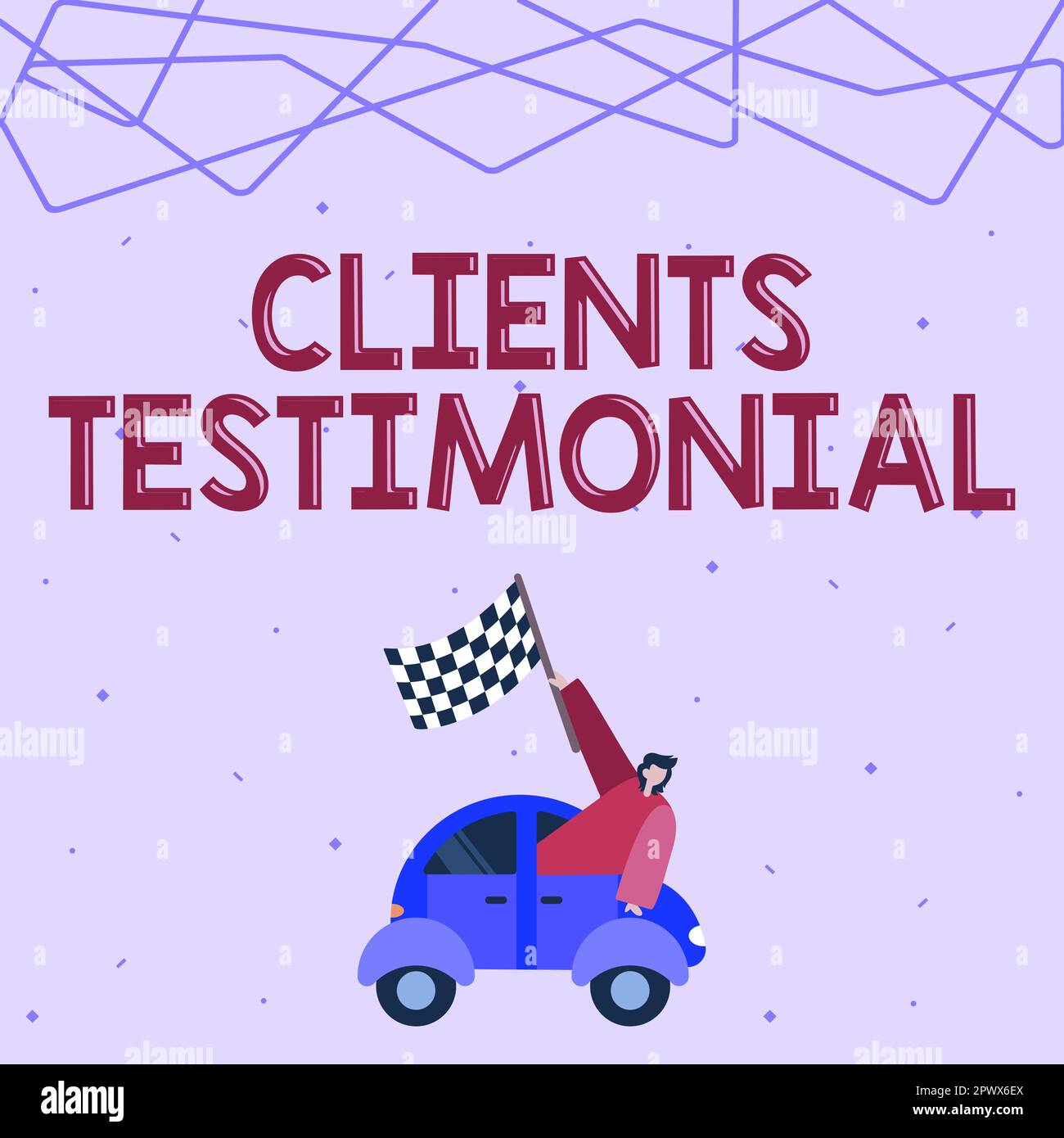 Handwriting text Clients Testimonial, Business showcase Formal ...