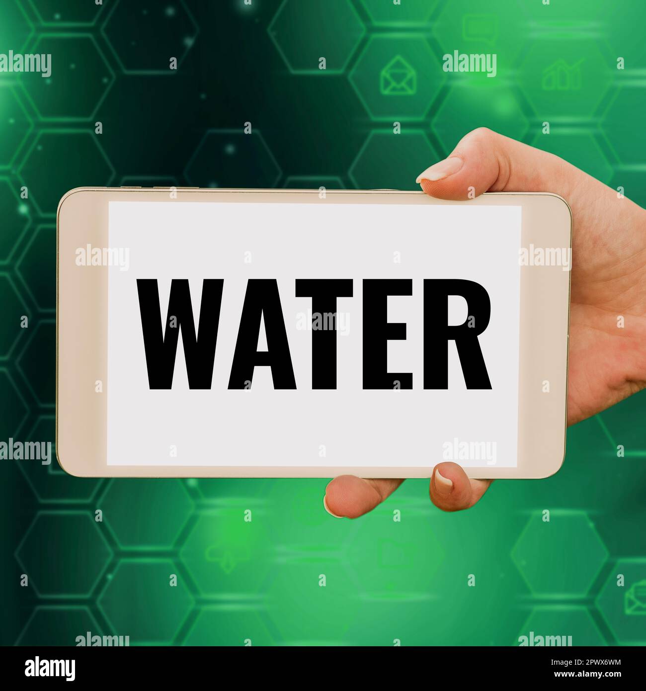 Inspiration showing sign Water, Concept meaning colourless transparent ...