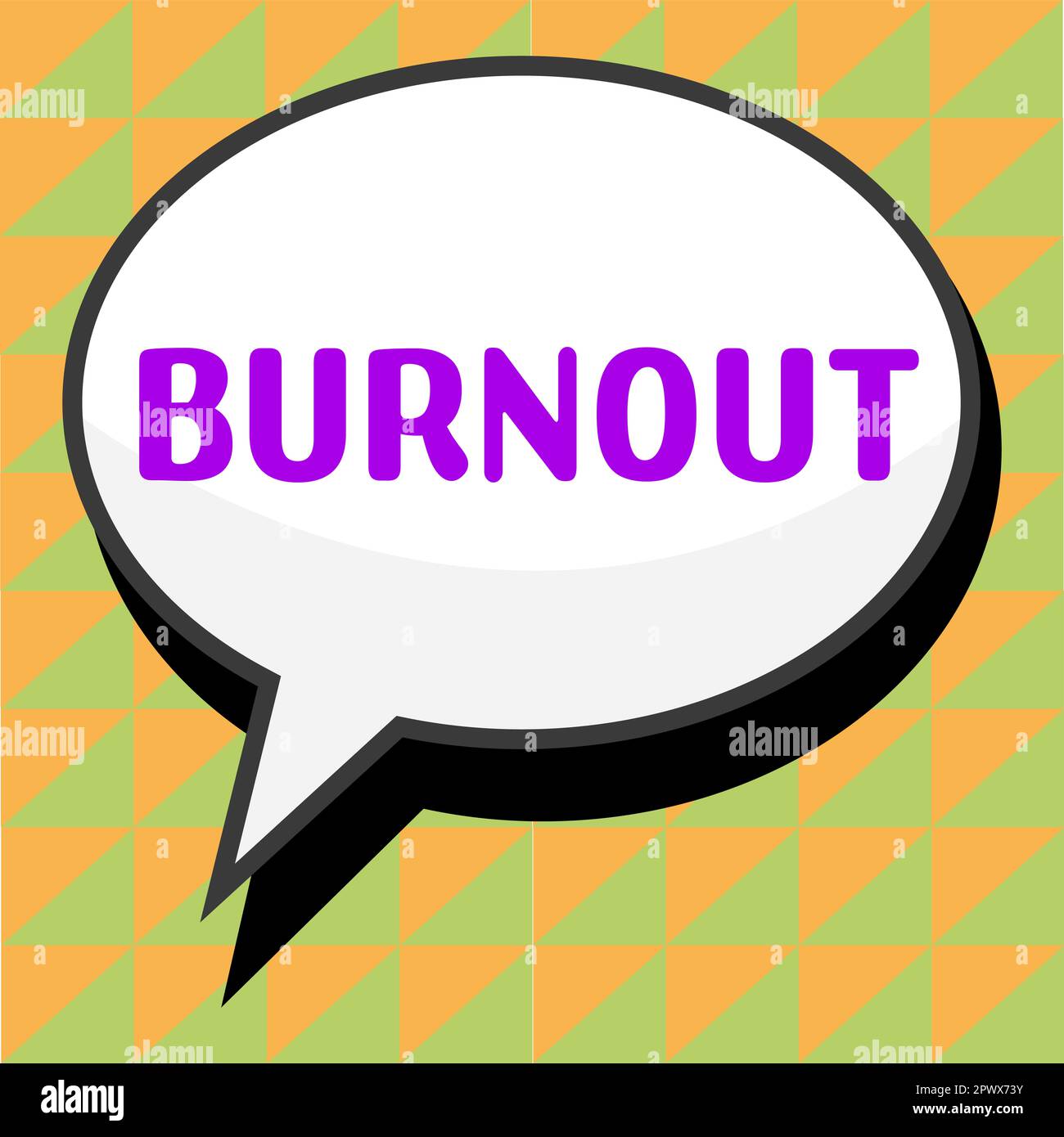 Writing displaying text Burnout, Word Written on Feeling of physical ...