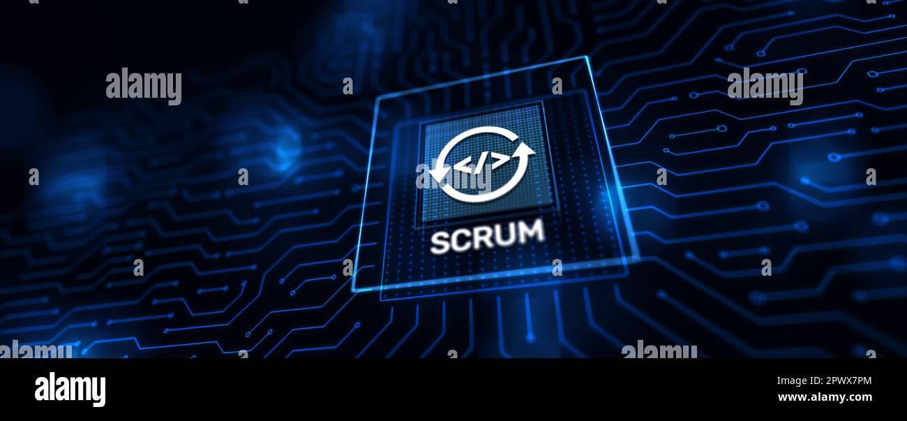 Scrum Agile Development Methodology Programming And Application