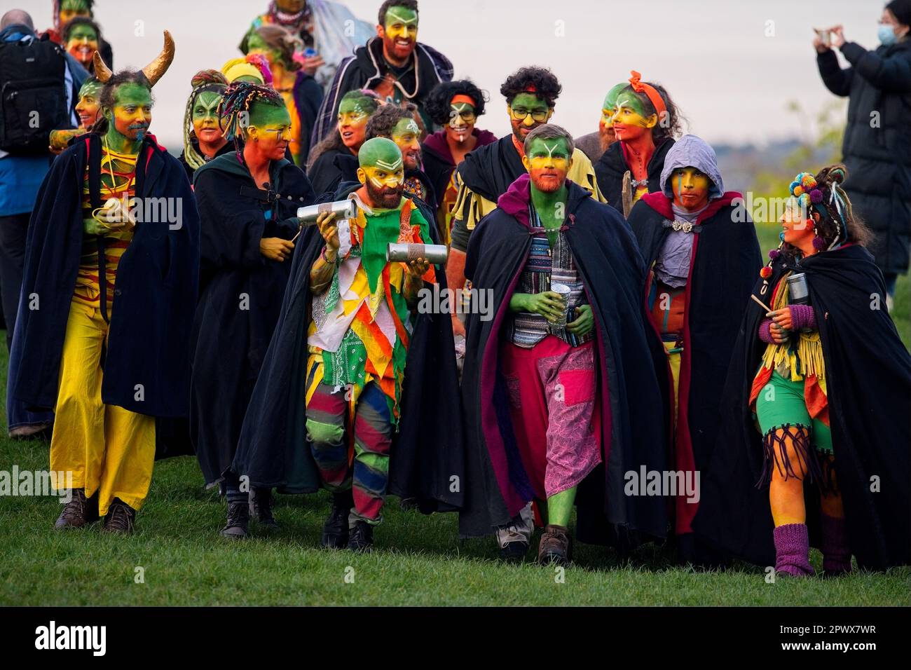 Beltane fire festival arch hi-res stock photography and images - Alamy