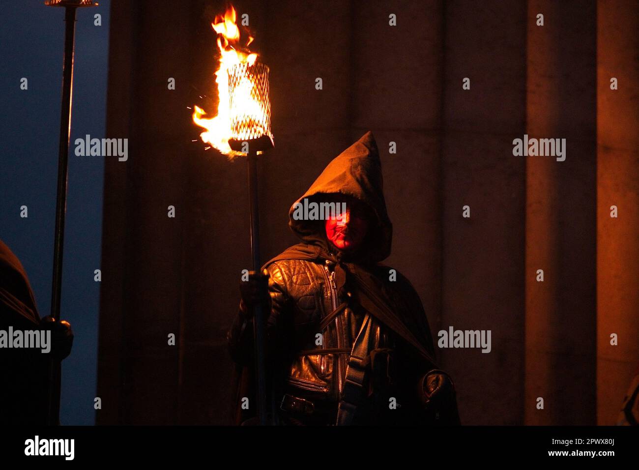 Beltane fire festival arch hi-res stock photography and images - Alamy