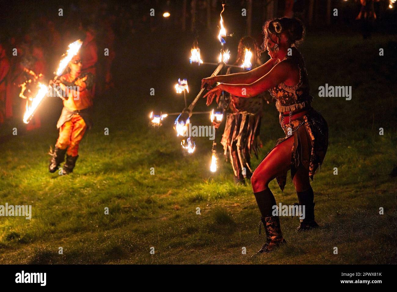 Beltane Fire Festival, Edinburgh Stock Photo - Alamy