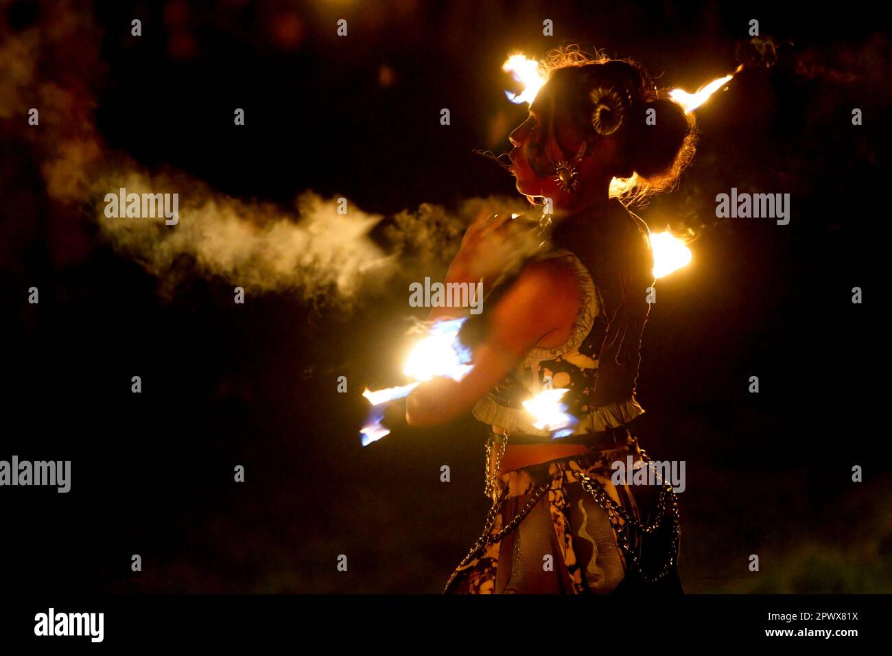 Beltane Fire Festival, Edinburgh Stock Photo - Alamy