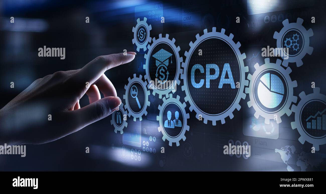 Certified public accountant hi-res stock photography and images - Alamy