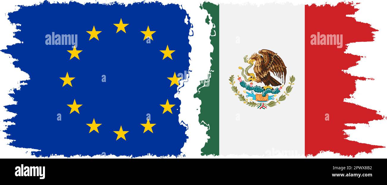 Mexico european union flag hi-res stock photography and images - Alamy