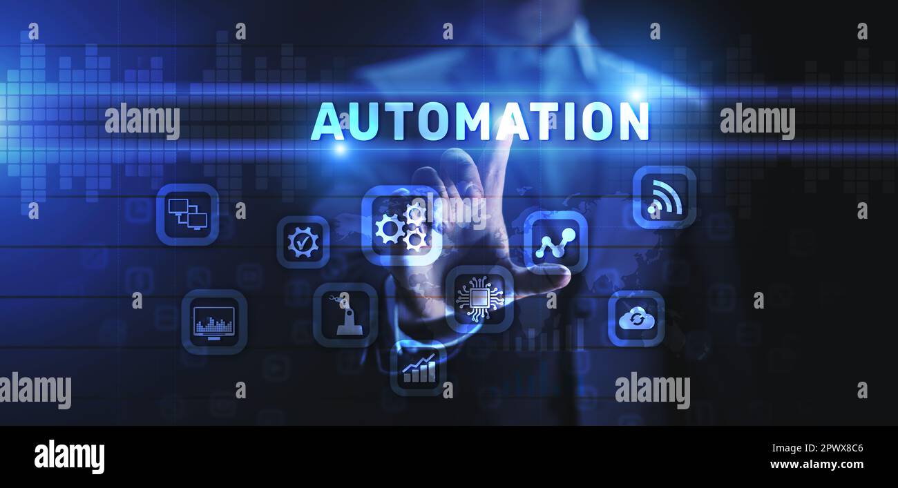 Automation Gears icon RPA Software development business process ...