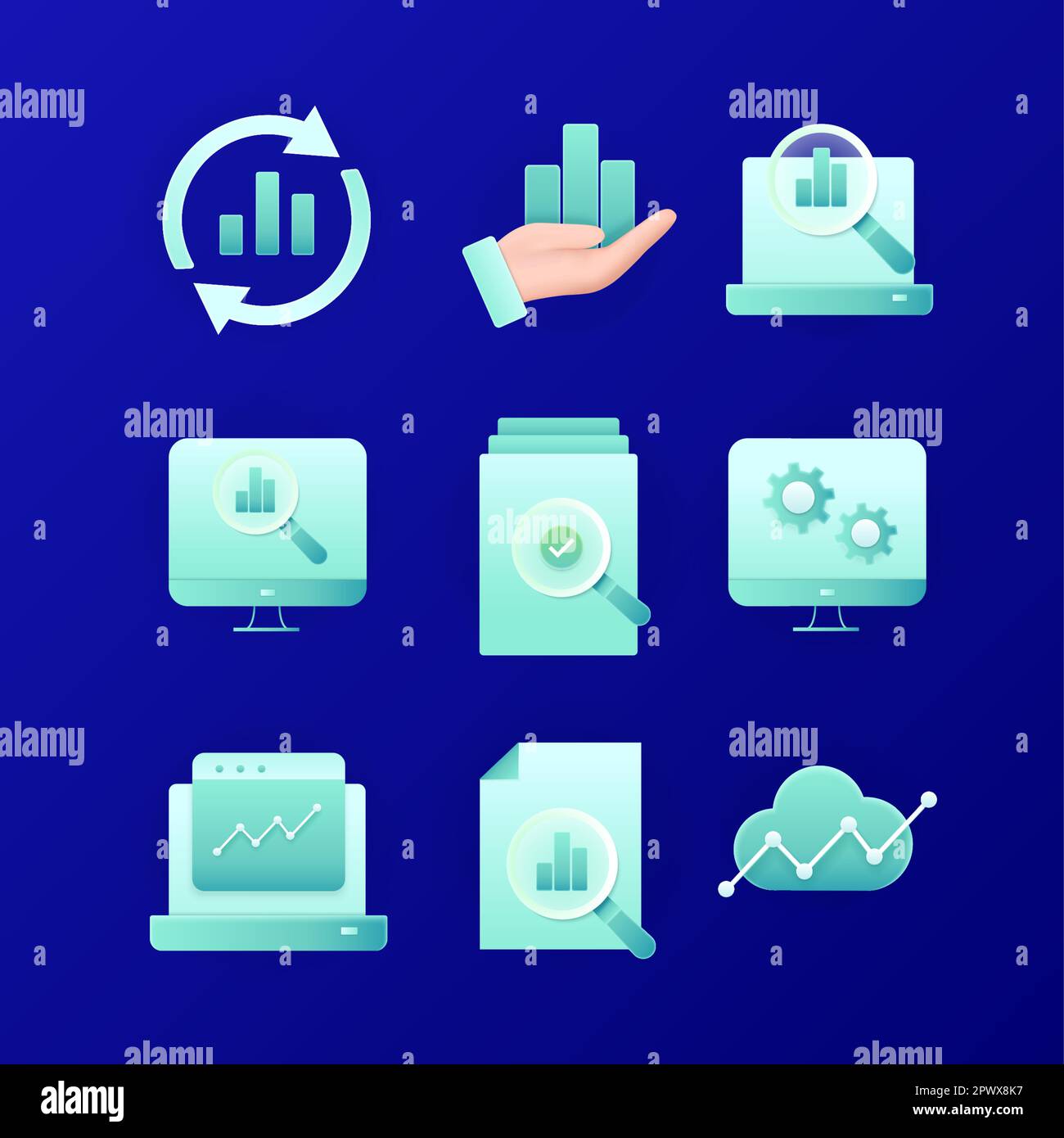 Data markets marketing web hi-res stock photography and images - Alamy