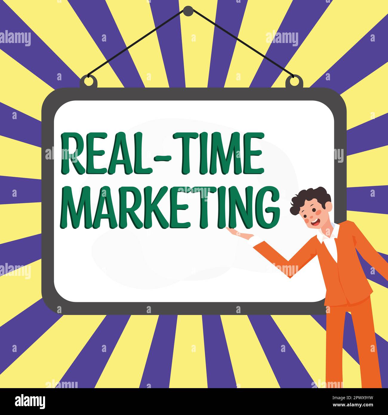 Inspiration showing sign Real Time Marketing, Internet Concept Creating ...