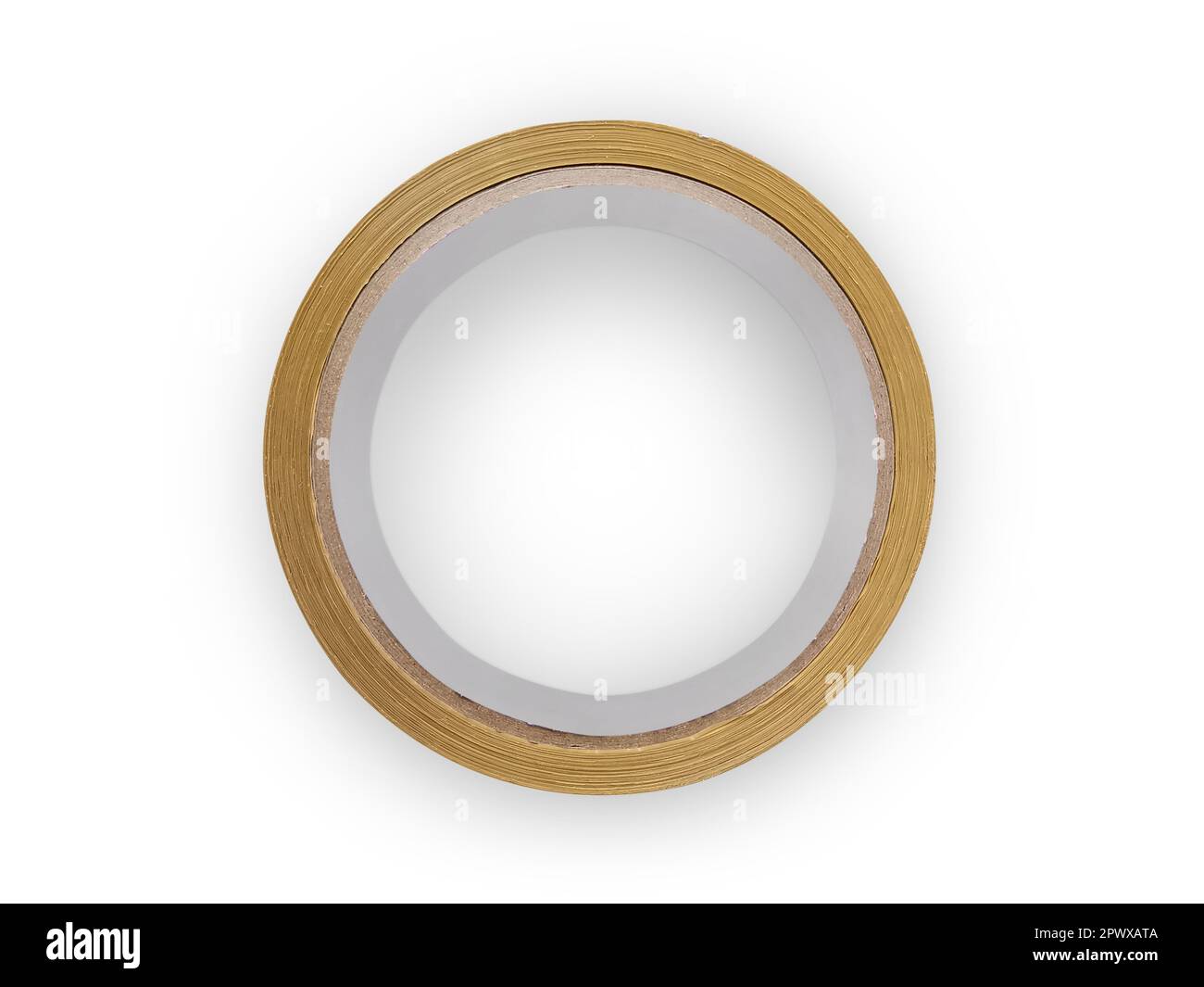 Roll of Scotch tape. Isolated on white background Stock Photo - Alamy