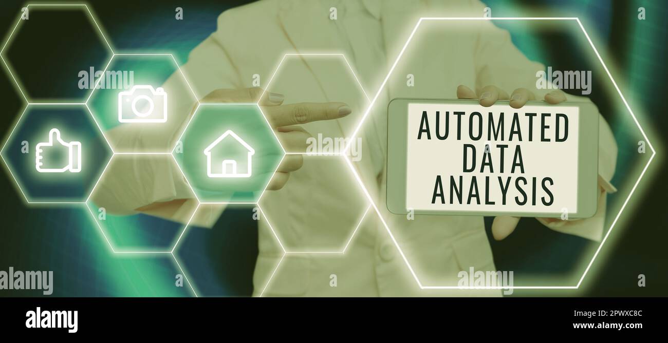 Inspiration Showing Sign Automated Data Analysis Business Approach Artificial Intelligence And
