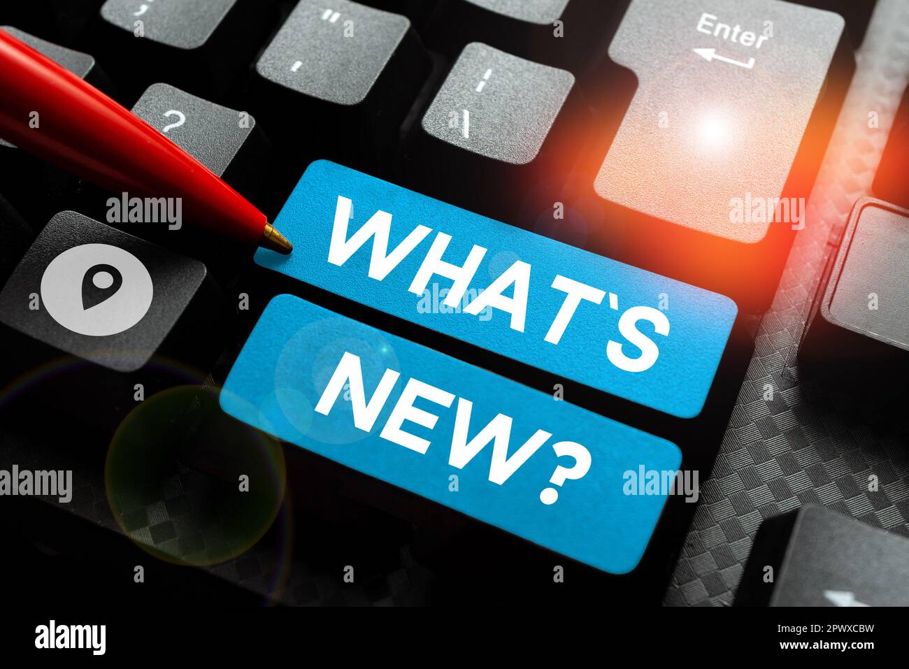 Inspiration showing sign What's New, Business concept Asking about ...