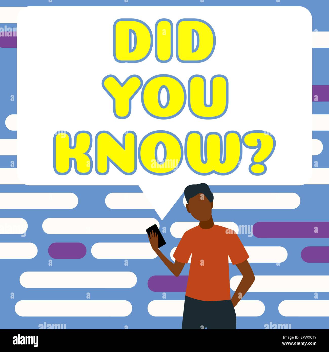 Text showing inspiration Did You Know, Concept meaning Fun Facts and ...