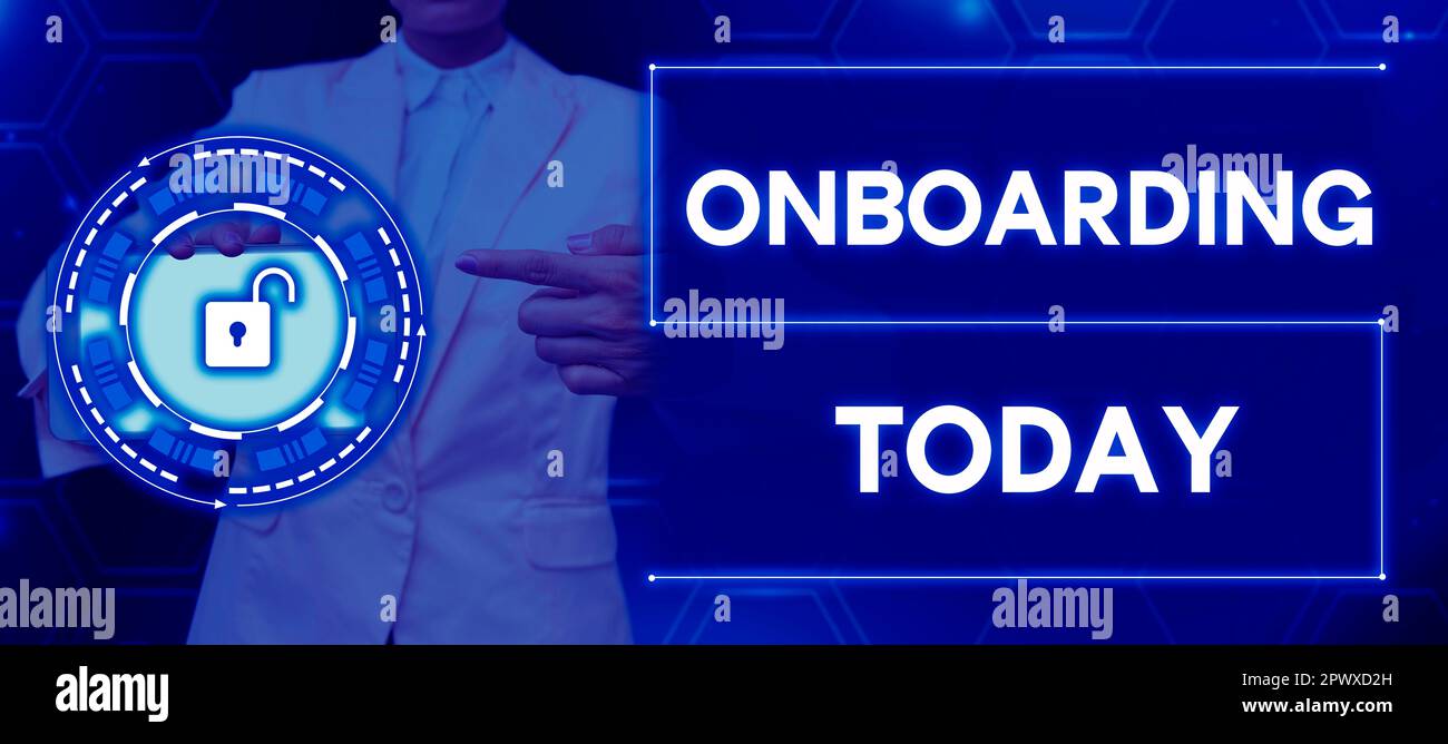 Conceptual caption Onboarding, Business approach Action Process of ... Conceptual caption Onboarding, Business approach Action Process of ...