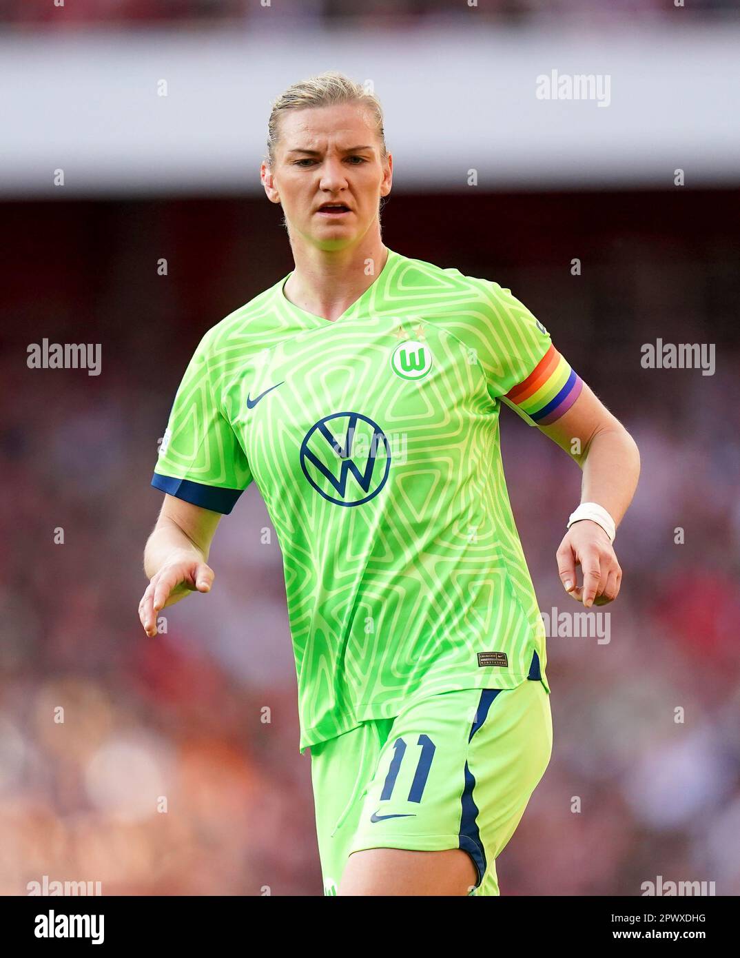 VfL Wolfsburg's Alexandra Popp during the UEFA Women's Champions League ...