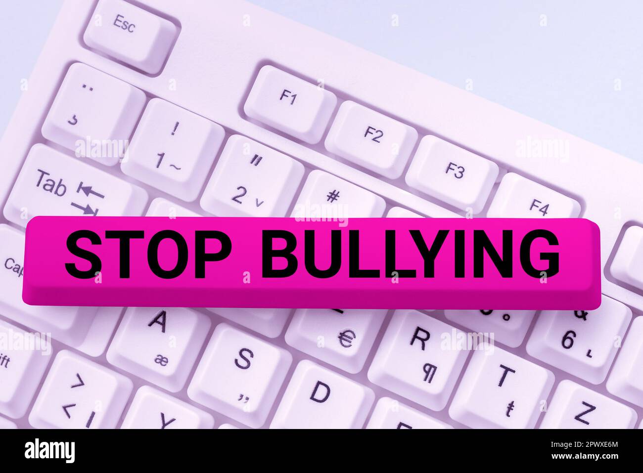 Text showing inspiration Stop Bullying, Internet Concept Fight and ...