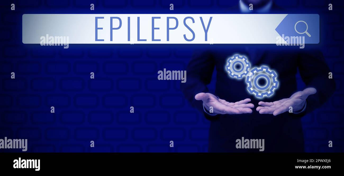Conceptual display Epilepsy, Business showcase Fourth most common ...