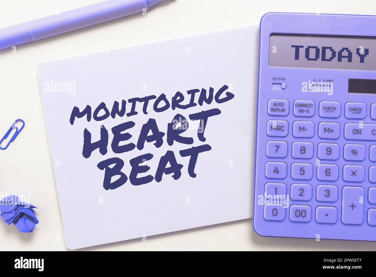 Text showing inspiration Monitoring Heart Beat, Business showcase ...