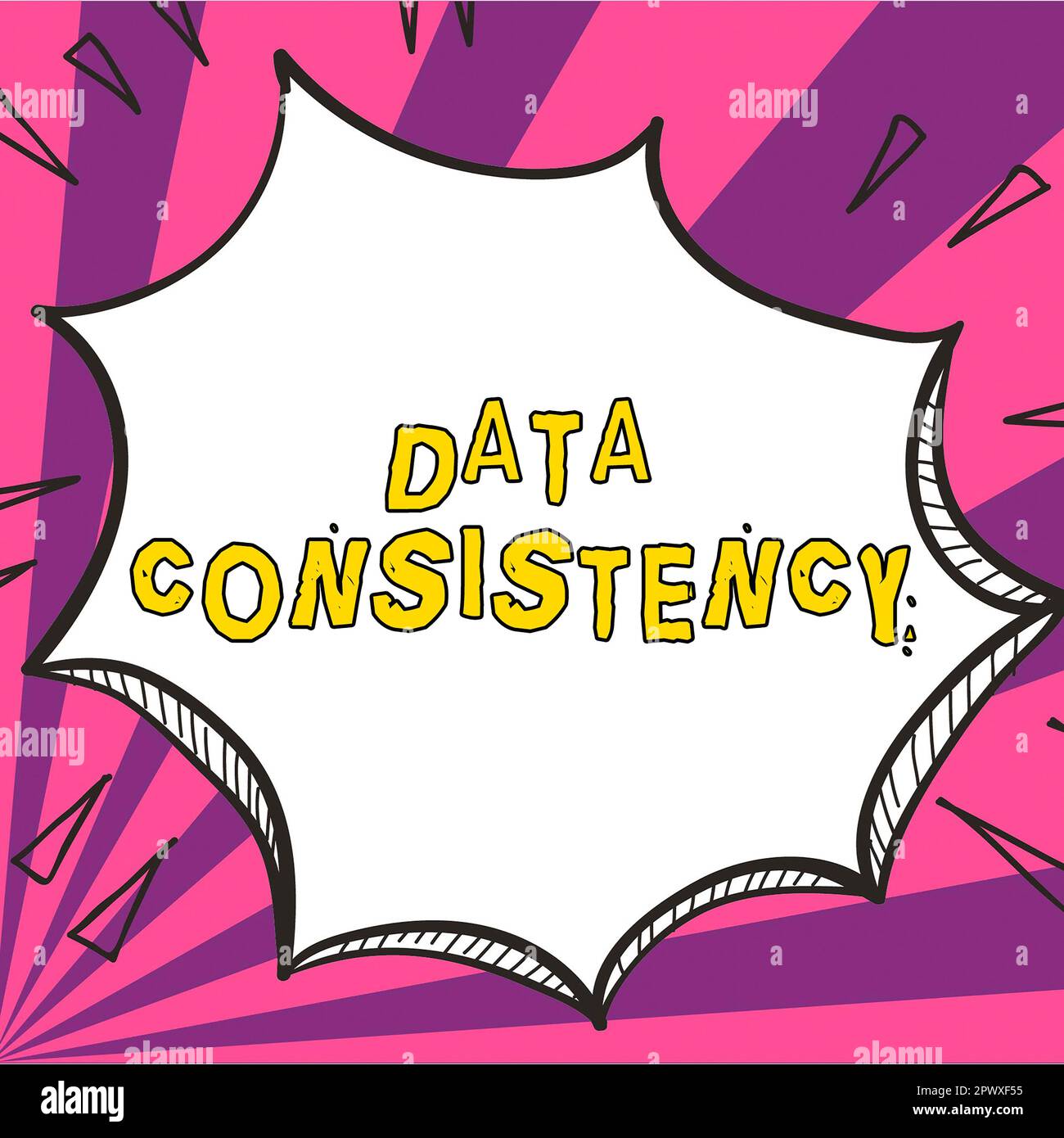 Hand writing sign Data Consistency, Business idea data values are the ...
