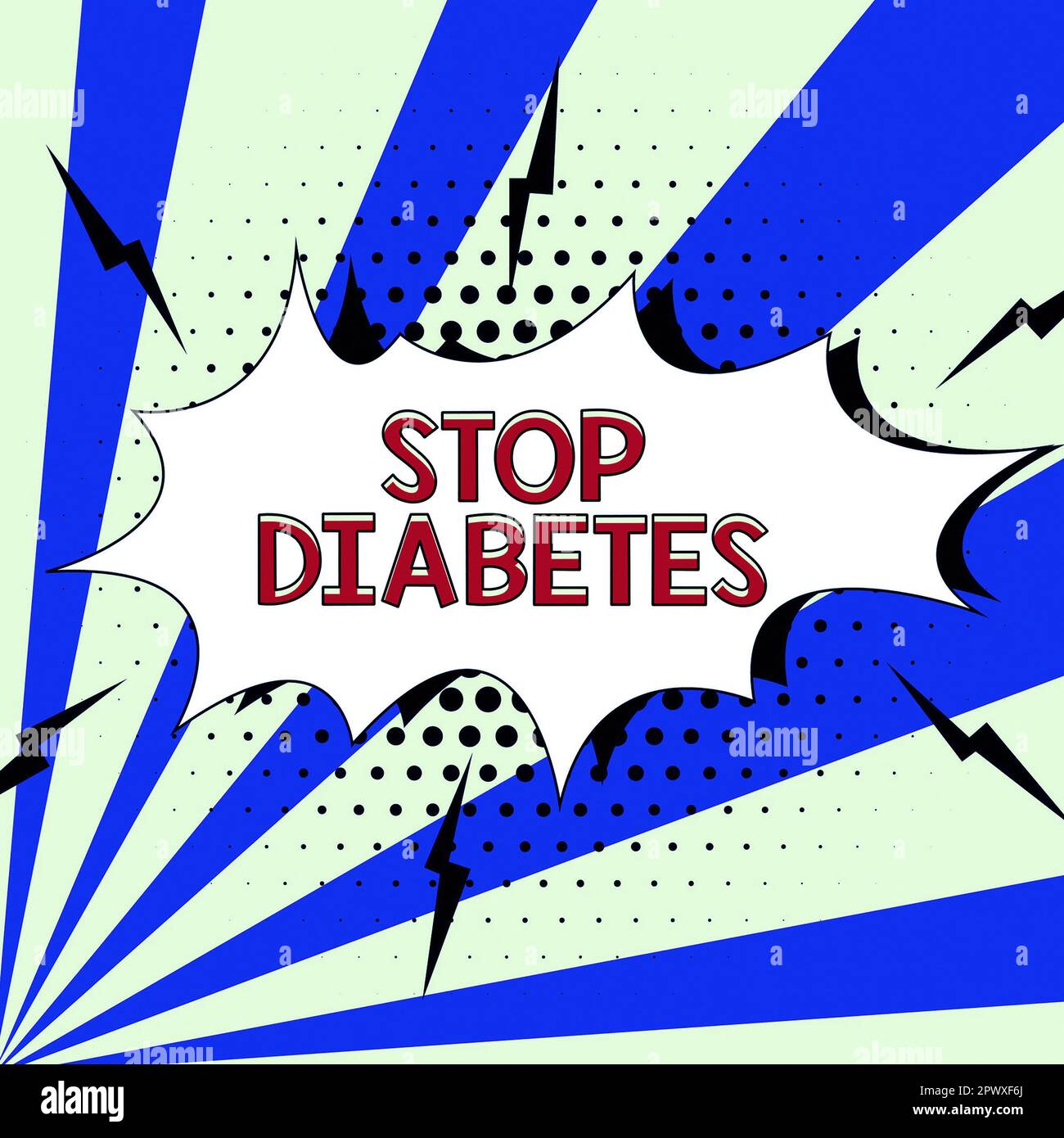 Sign displaying Stop Diabetes, Business approach Blood Sugar Level is ...