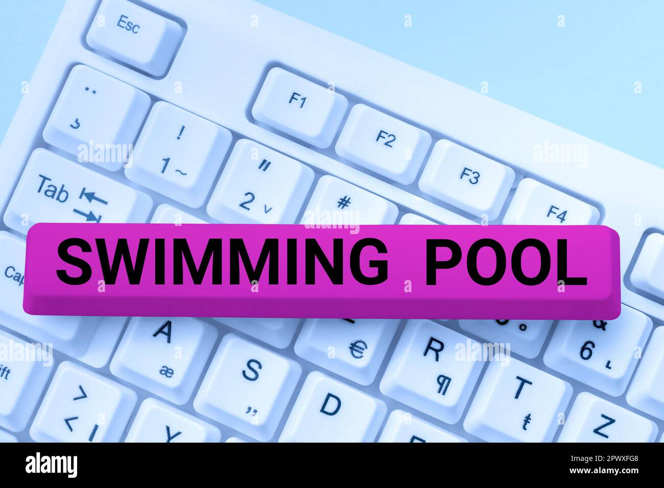 Writing displaying text Swimming Pool, Concept meaning Structure ...