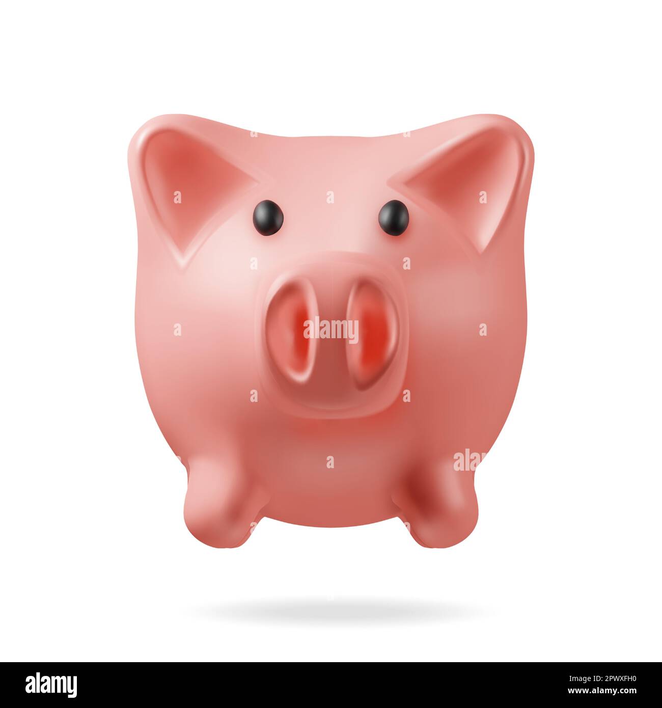 Pig plastic Stock Vector Images - Alamy