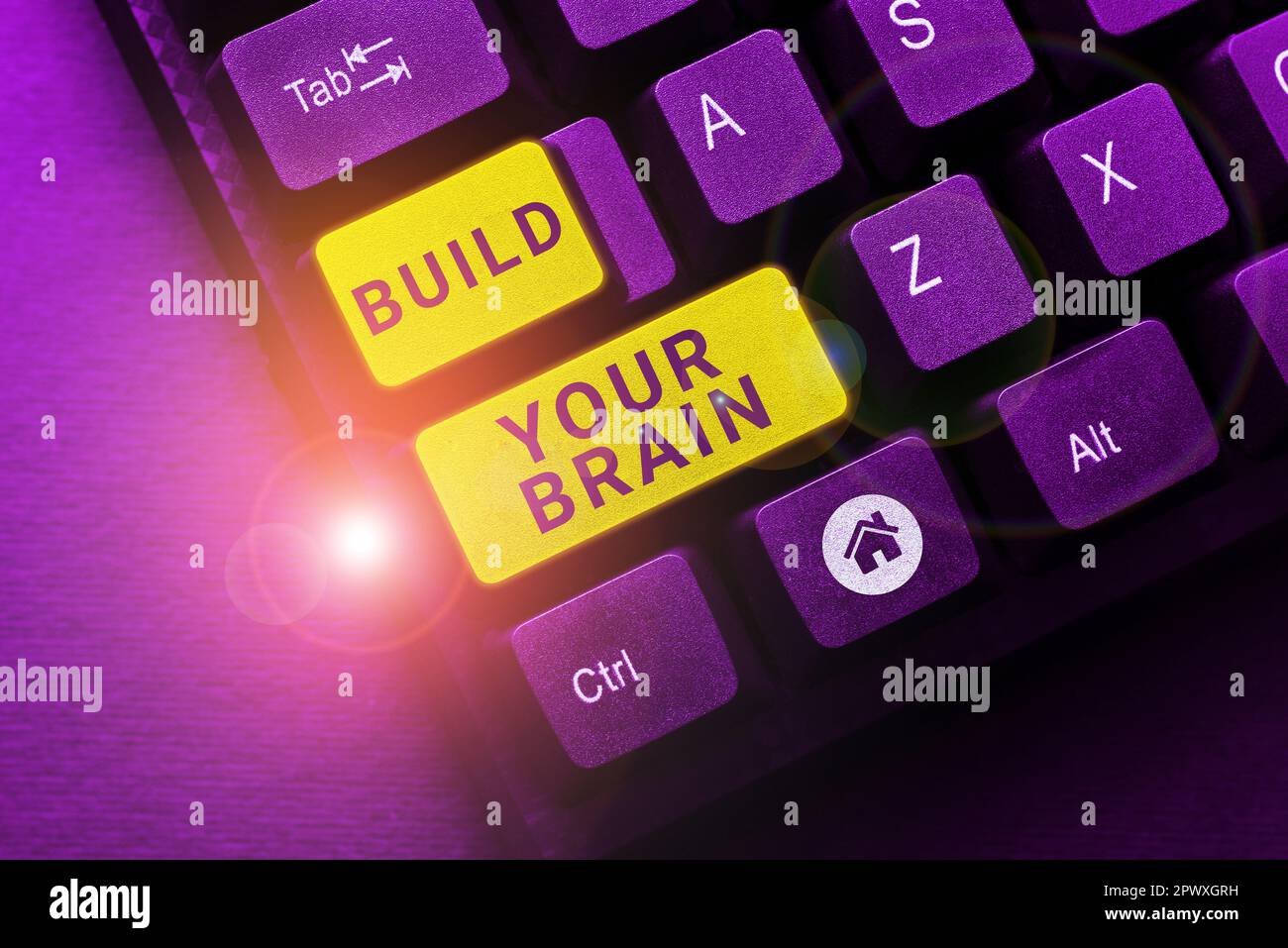 Handwriting text Build Your Brain, Conceptual photo mental activities ...