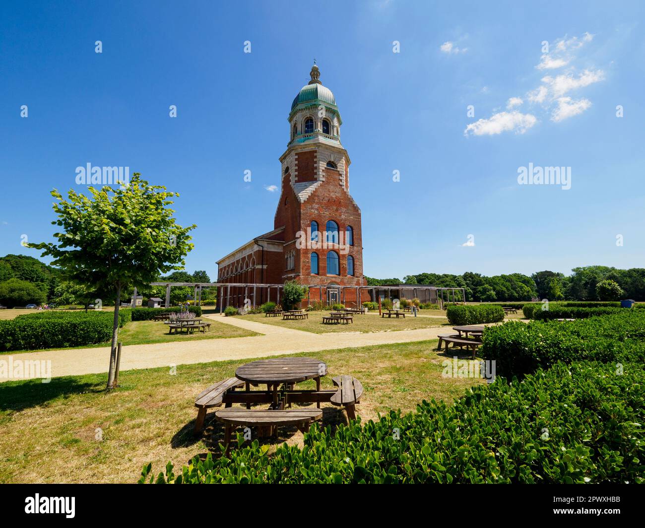The Chapel at the Royal Victoria Country Park, Netley, Hampshire Stock ...