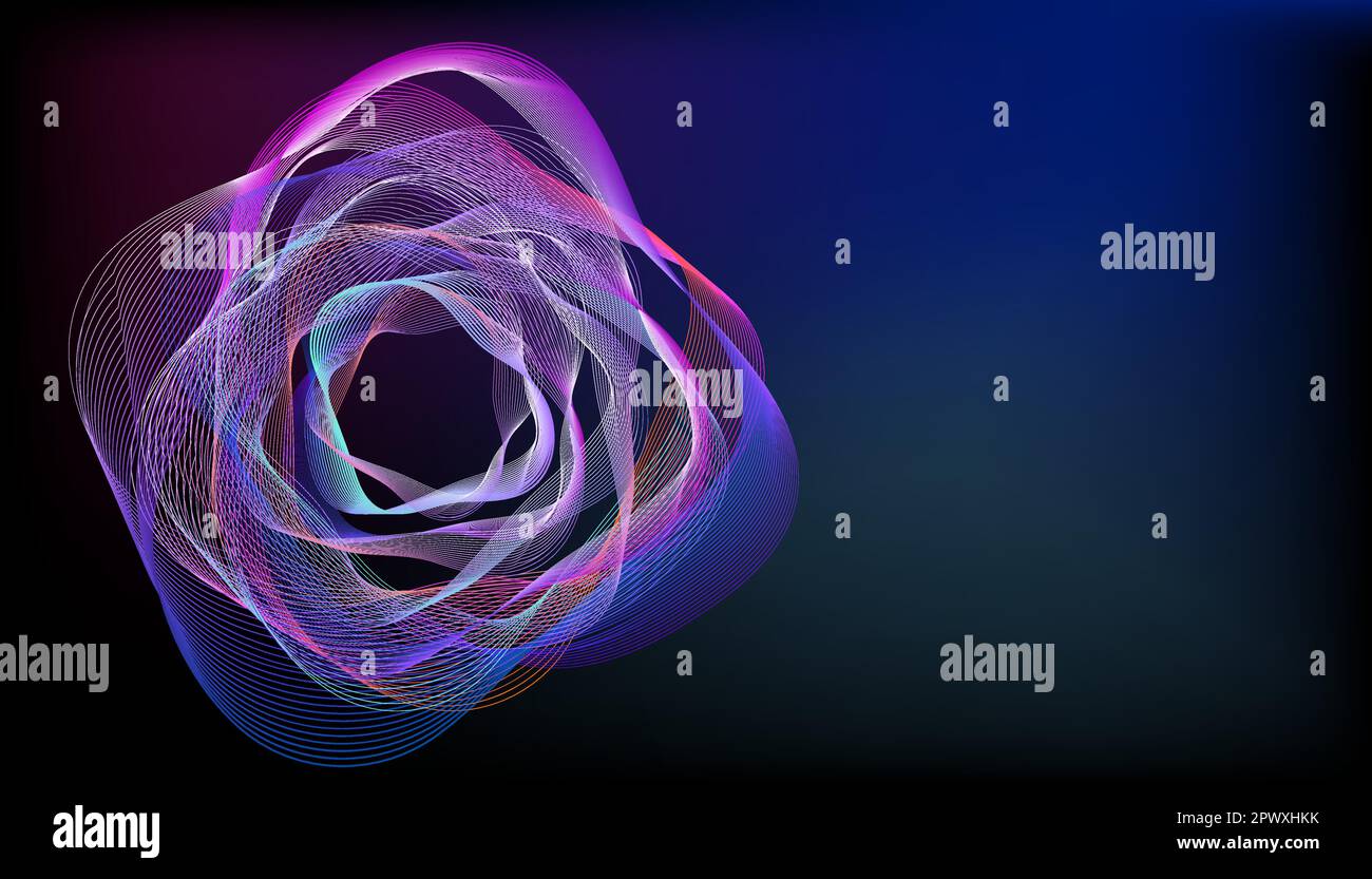 Futuristic design element isolated, database concept, big data Stock ...