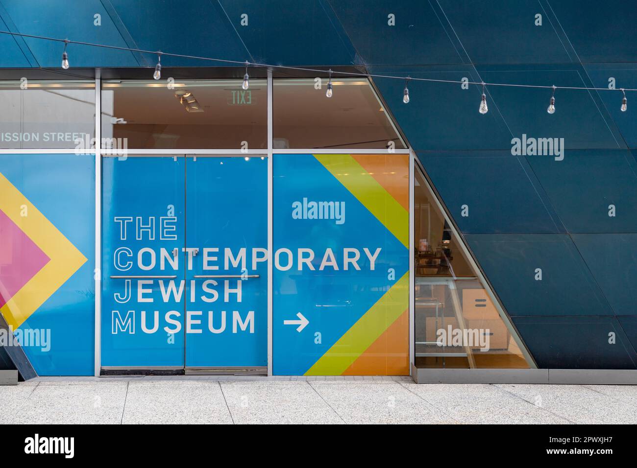 A picture of the Contemporary Jewish Museum Stock Photo - Alamy