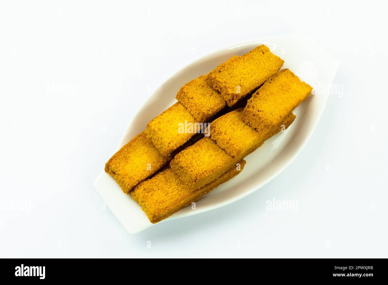 Cake rusk delicious indian Pakistani snacks Stock Photo - Alamy