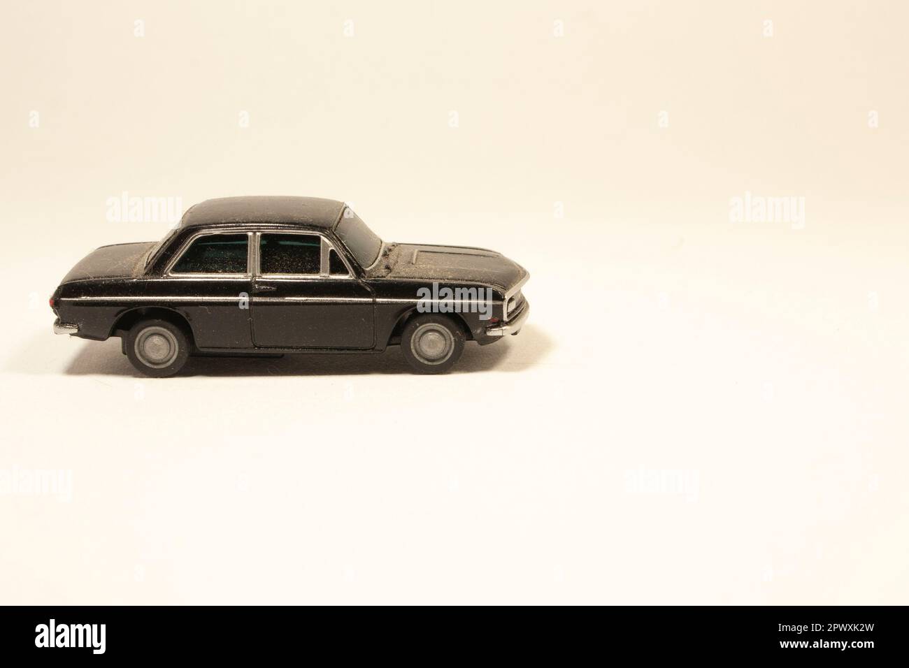 black car toy old and dust on white background Stock Photo - Alamy