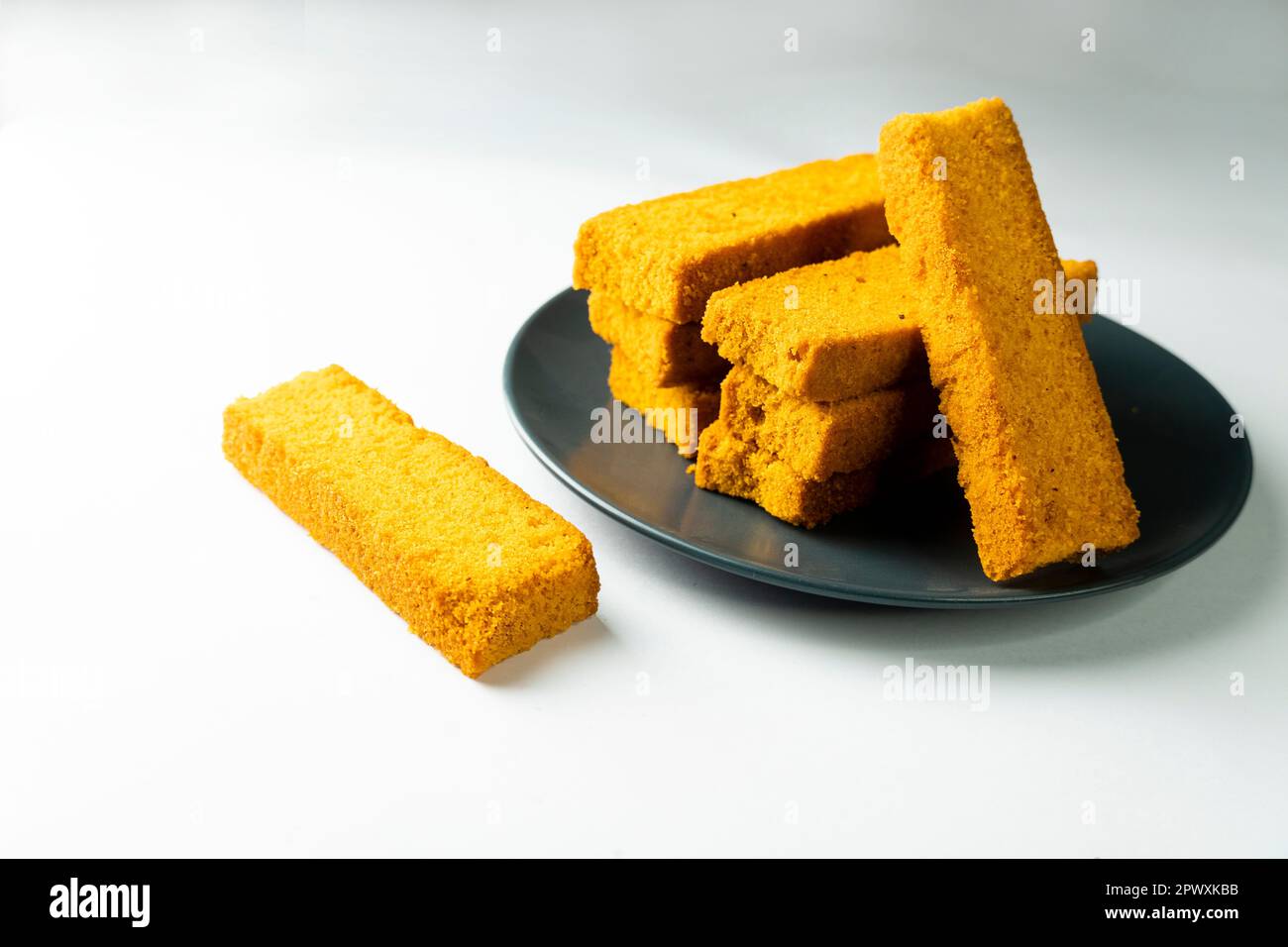 Cake rusk delicious indian Pakistani snacks Stock Photo - Alamy