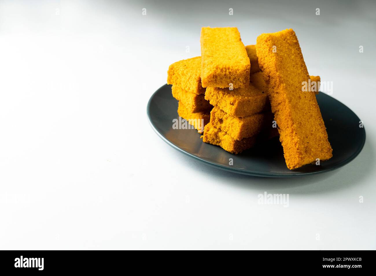 Cake rusk delicious indian Pakistani snacks Stock Photo - Alamy