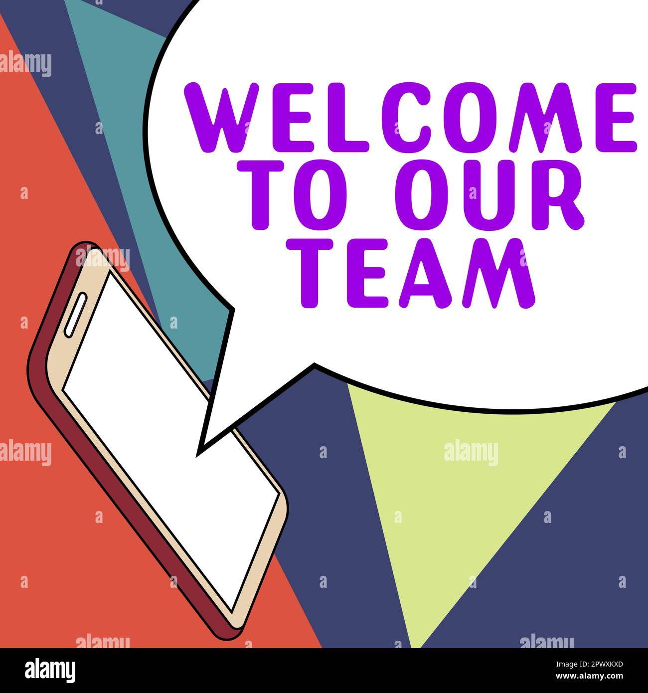 Text sign showing Welcome To Our Team, Business idea introducing ...