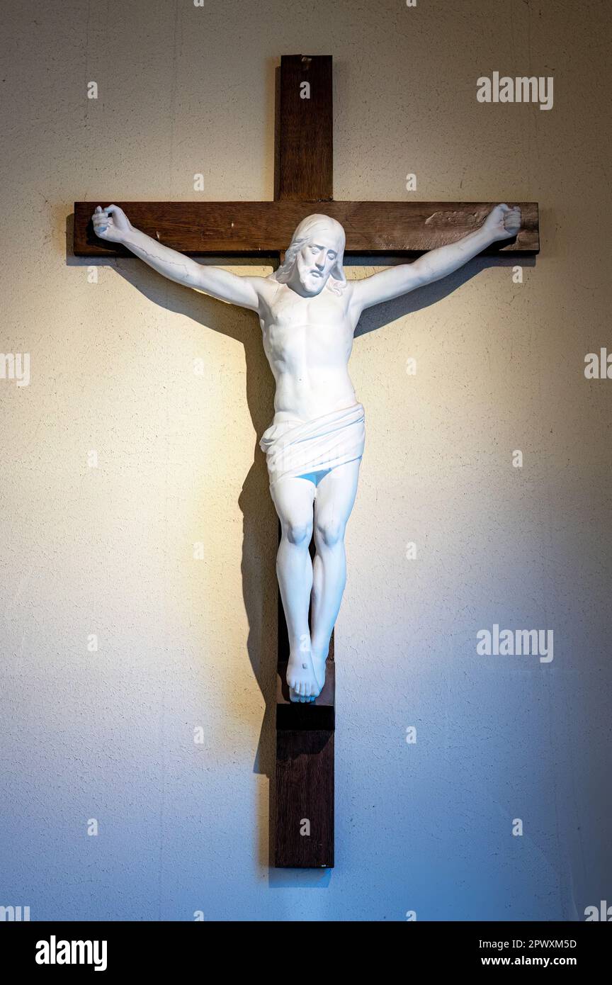 Jesus christ crucified old crucifix hi-res stock photography and images - Alamy