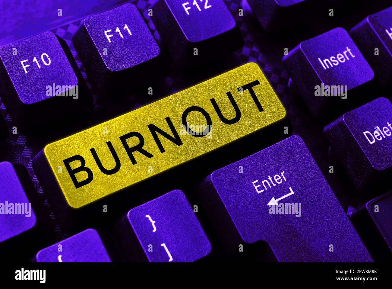 Inspiration showing sign Burnout, Concept meaning Feeling of physical ...