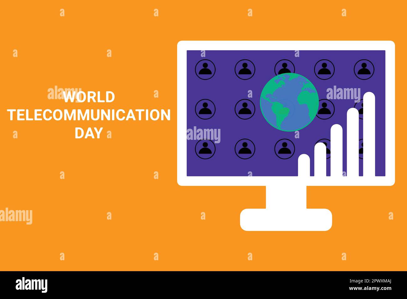 World Telecommunication Day vector Illustration. Suitable for greeting ...