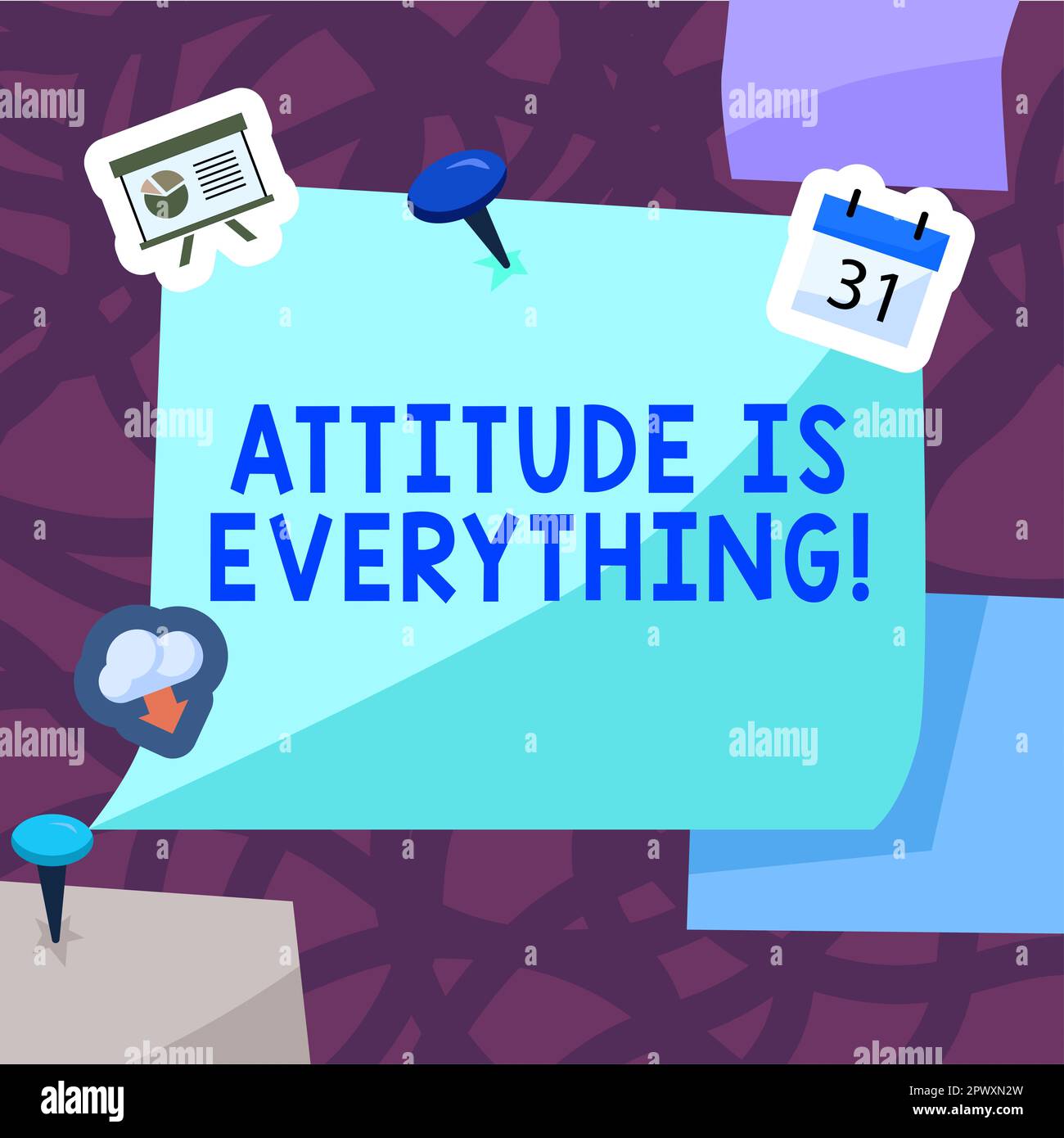 Inspiration showing sign Attitude Is Everything, Business idea Personal ...