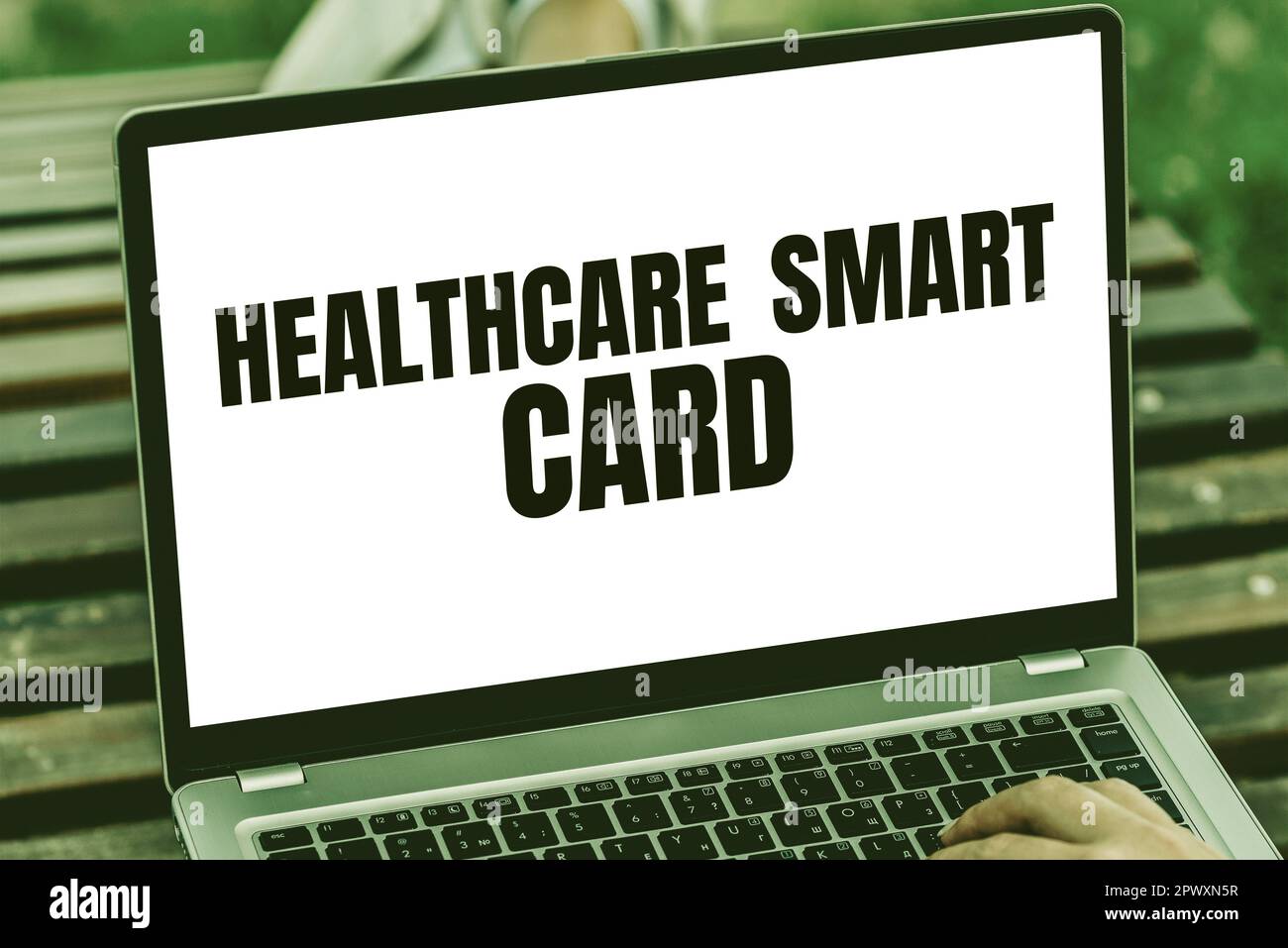 Inspiration showing sign Healthcare Smart Card, Business overview A ...