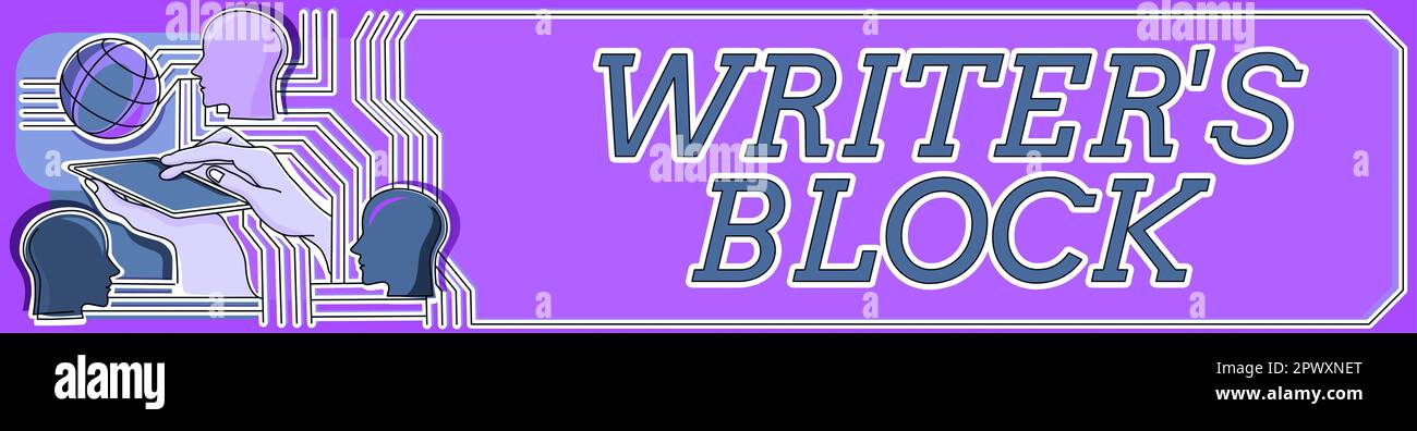 Conceptual display Writer S Block, Business concept Condition of being ... Conceptual display Writer S Block, Business concept Condition of being ...