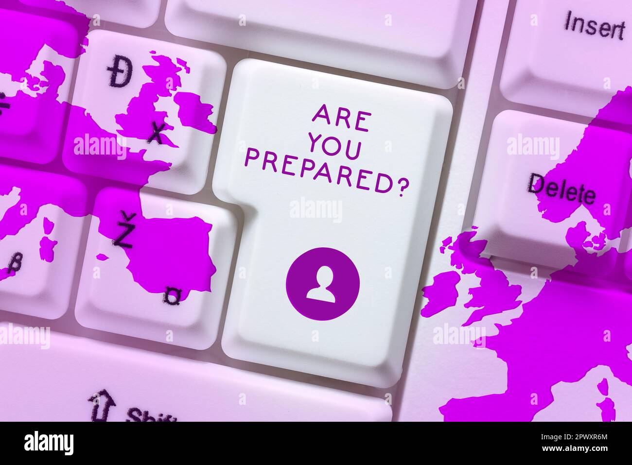 Hand writing sign Are You Prepared, Business showcase asking if you ...