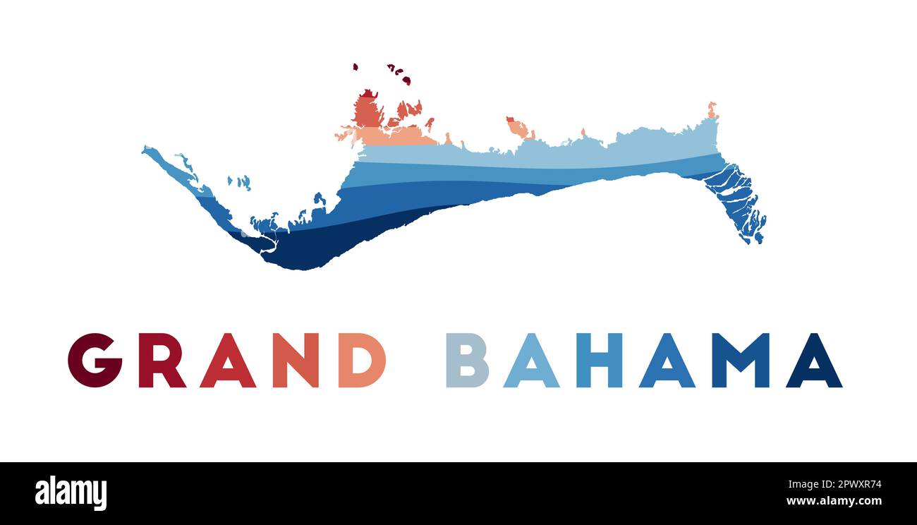 Grand bahama island map hi-res stock photography and images - Alamy