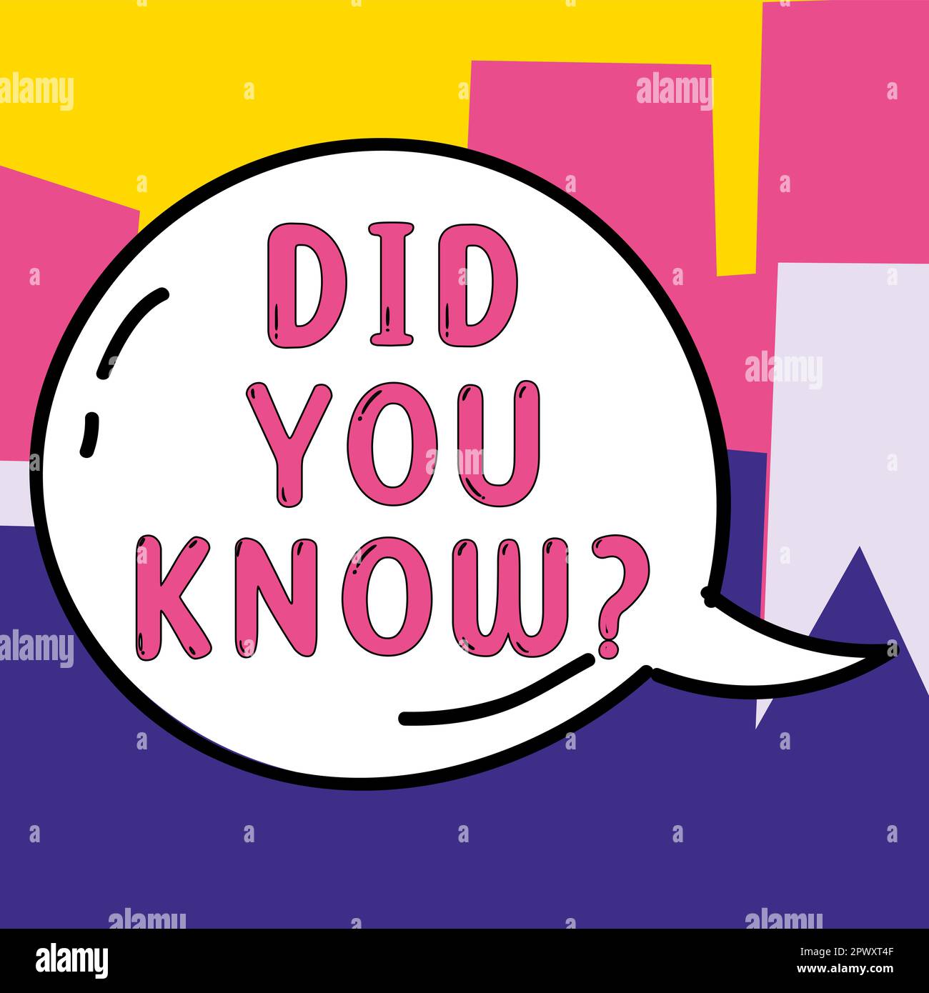 Writing displaying text Did You Know, Business concept Fun Facts and ...