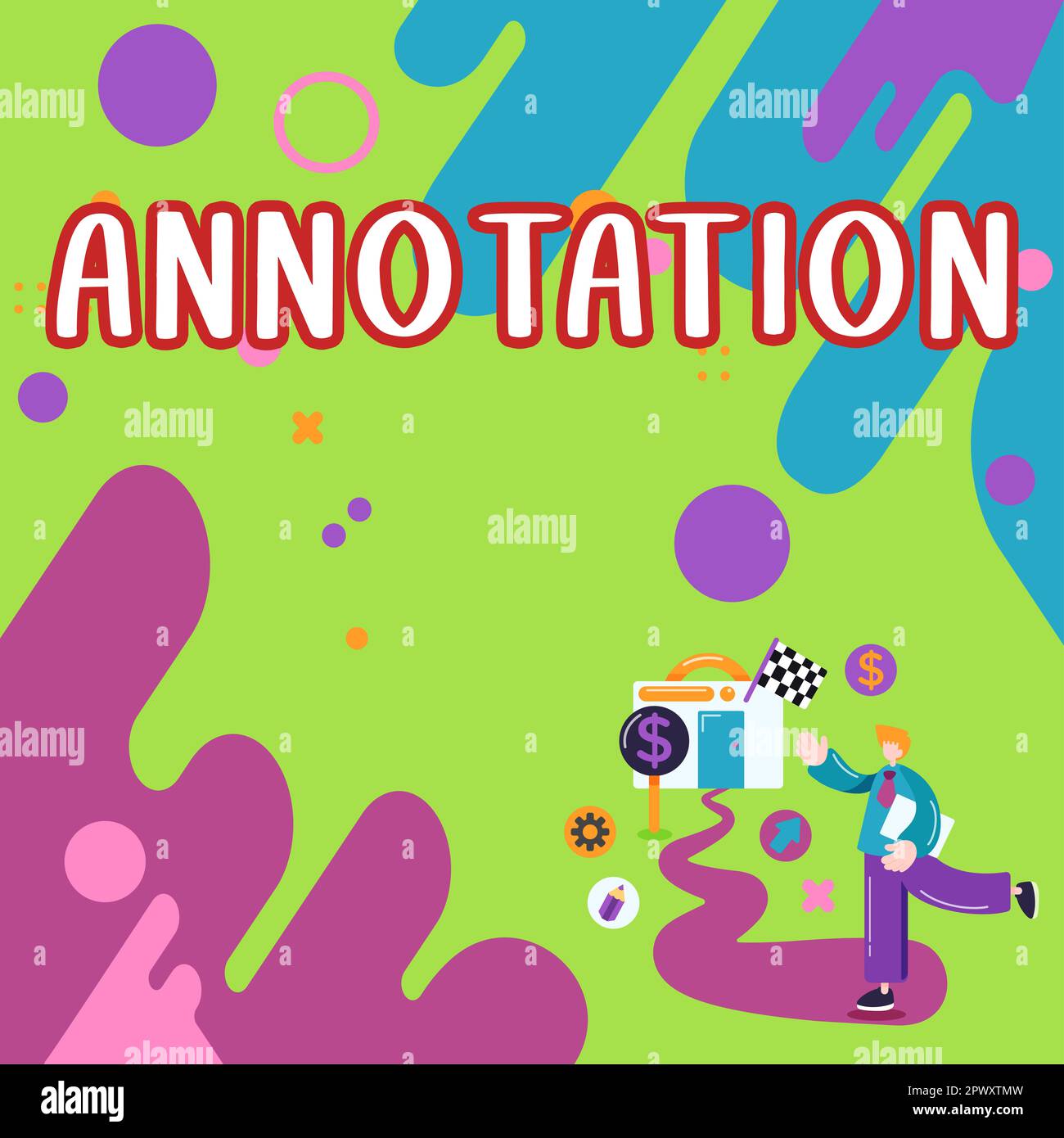 Conceptual display Annotation, Business overview note added by way of ...