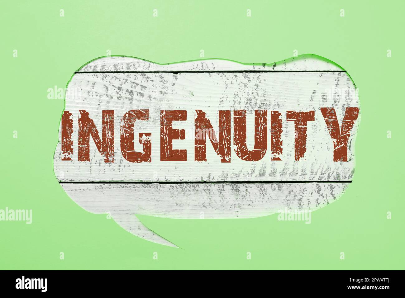 Conceptual display Ingenuity, Concept meaning the quality of being ...